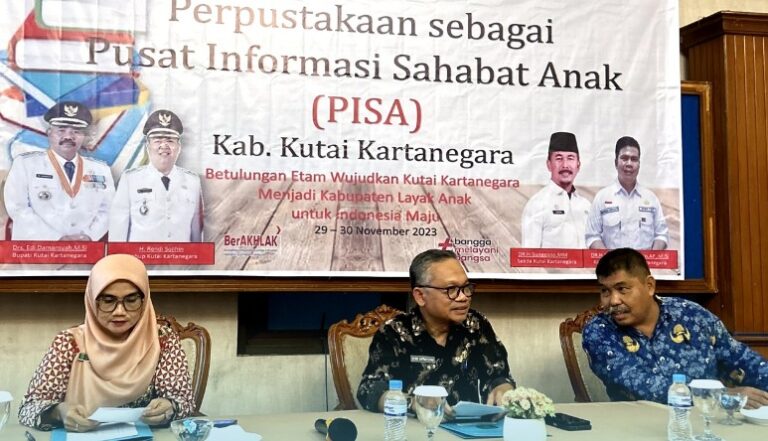 PISA, Program DP3A Kukar untuk Perpustakaan Sahabat Anak - Lintaskaltim.com
