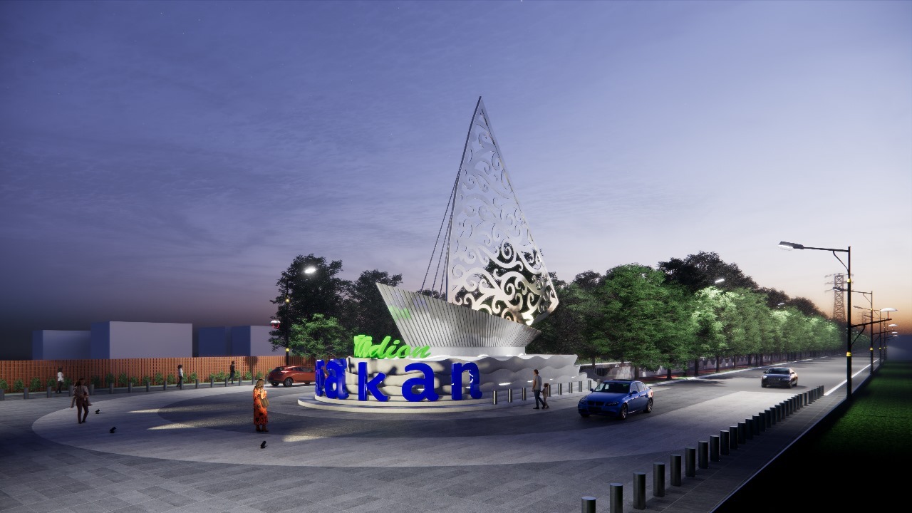 Percantik Stadion Batakan, Pemkot Bangun Landmark Di Jalan Masuk ...