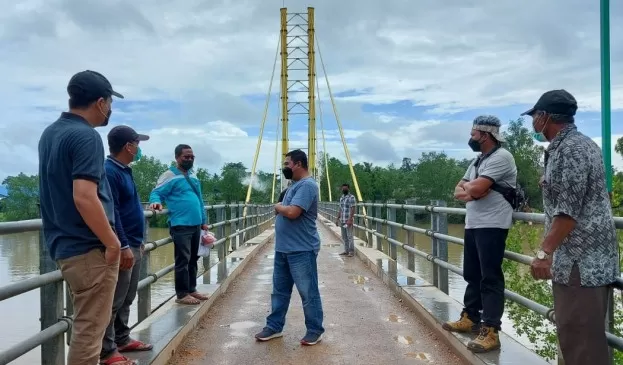 Kondisi Jembatan Pulau Besing Memprihatinkan, DPRD Minta Perbaikan ...