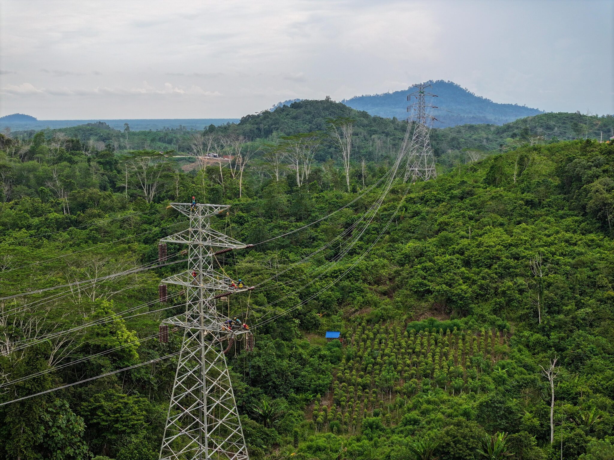 Aksi Pahlawan Kelistrikan PLN: SUTT 150 kV Tanjung Redeb - Talisayan ...